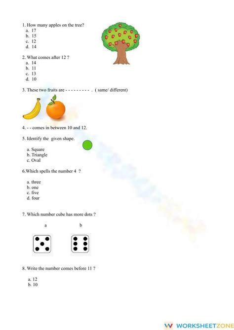 Image result for Maths Questions Worksheet