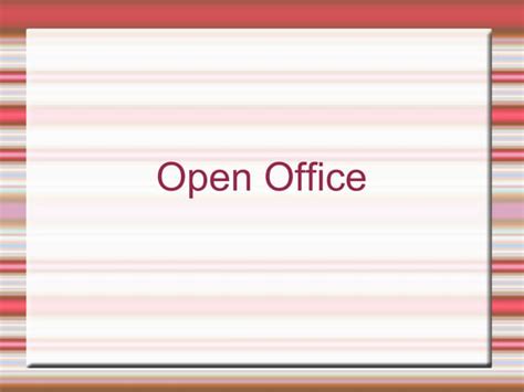 Image result for OpenOffice Slideshow Tutorial