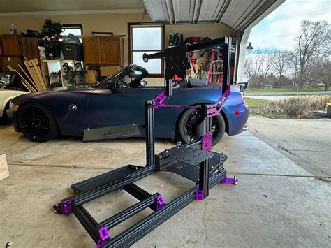 Sim Racing Cockpit Plans STEP/DXF Files With Parts List Fanatec ...