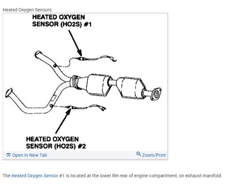 Image result for Ford Ranger O2 Sensor Location