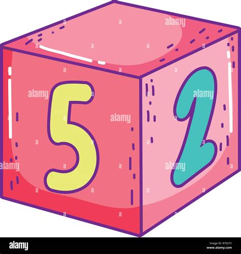 block with number toy Stock Vector Image & Art - Alamy