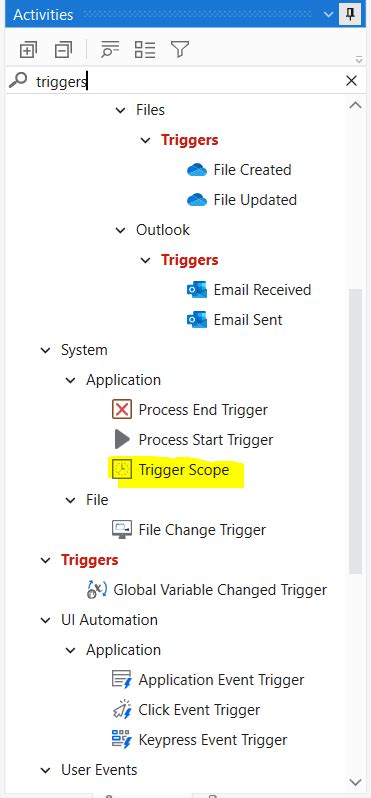 Image result for Event Trigger UiPath Example