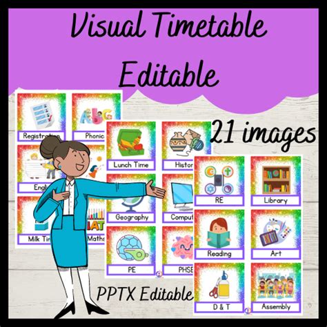 Image result for Topic Work Visual Timetable