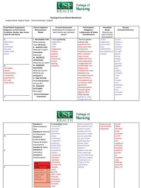 Image result for Theory Matrix Worksheet
