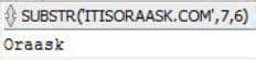 Image result for Substr in SQL Oracle
