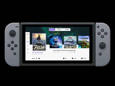 Image result for Nintendo Switch UI