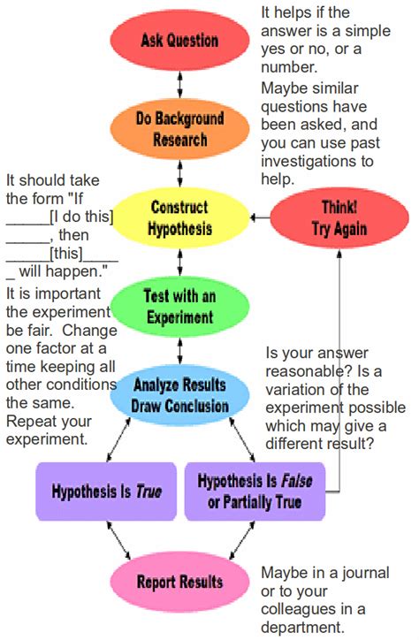 Image result for Scientific Method Flow Chart