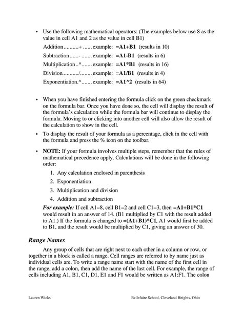 Image result for Https Formula Basics How to Create Basic Formulas in Excel