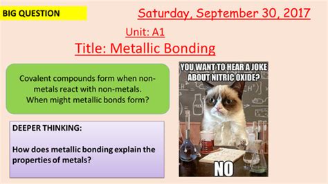 Image result for Metallic Structure BTEC Applied Science
