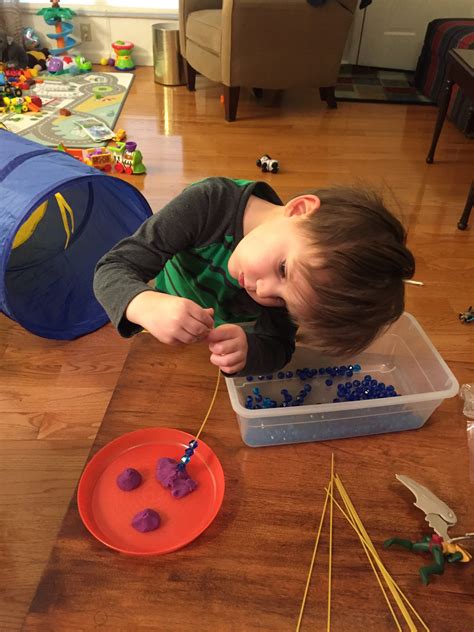 Image result for Threading Fine Motor