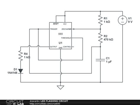 Image result for Timed Flashing Circuit without Code