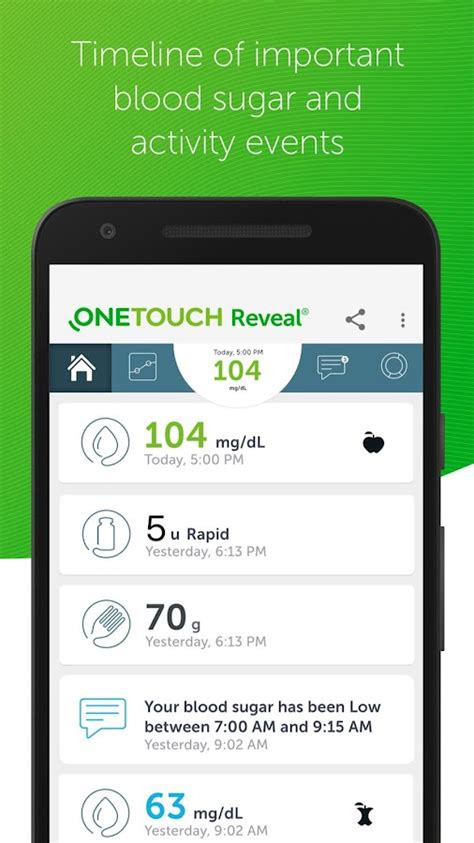 Image result for One Touch Reveal App Tutorial