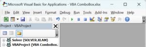 Image result for Code-VBA Combo Box