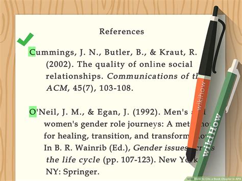 Image result for Reference Page APA Format Book