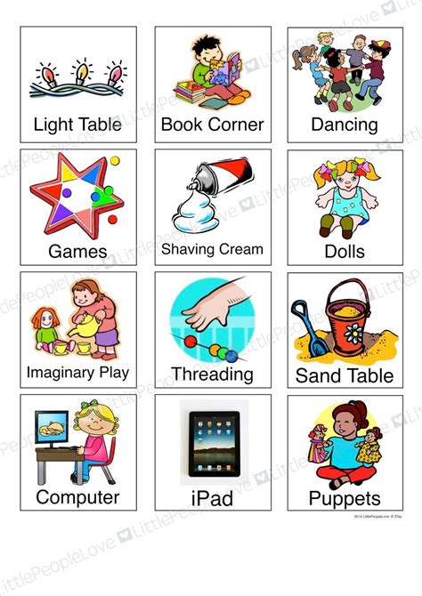 Image result for Visual Timetable Choice Time