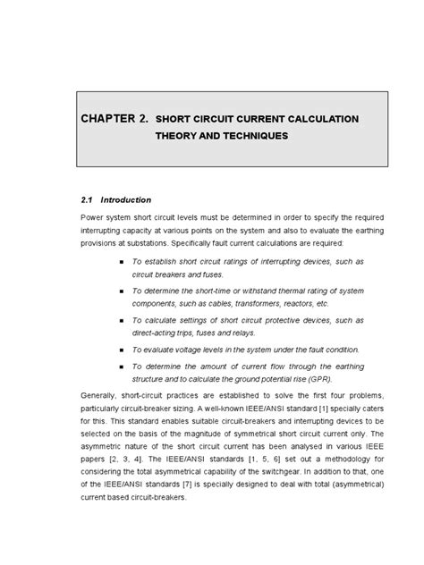 Image result for Short Circuit Current Calculation