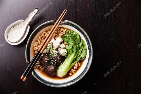 Miso Ramen Asian noodles Stock Photo by ©lisovskaya 78386286