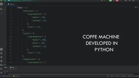 Image result for Python Coffee Machine Project