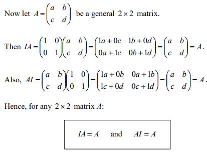 Image result for Identity Matrix Example