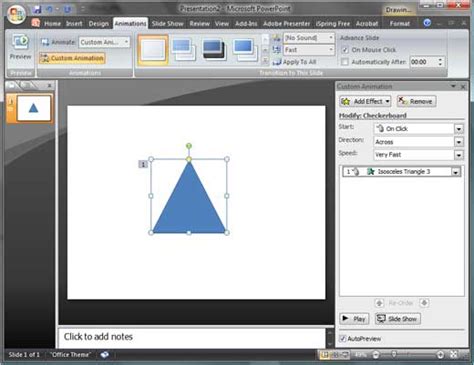 Image result for Custom Animation in PowerPoint Dialog Box