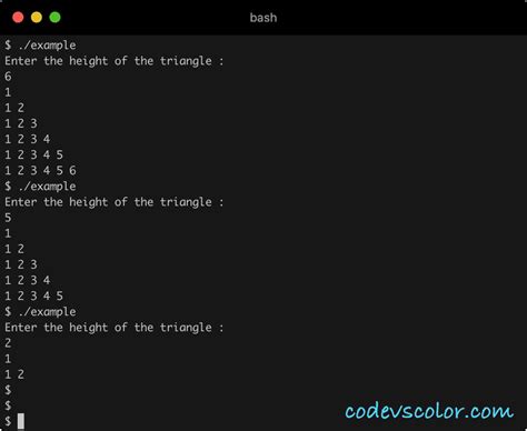 Image result for Half Pyramid C Plus Plus