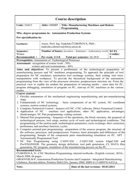 Image result for Modern Manufacturing Program