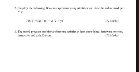 Image result for Simplify Boolean Expression Using Laws in Computer Architecture