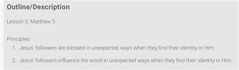 Image result for BSF Lecture Video Lesson 15 Matthew