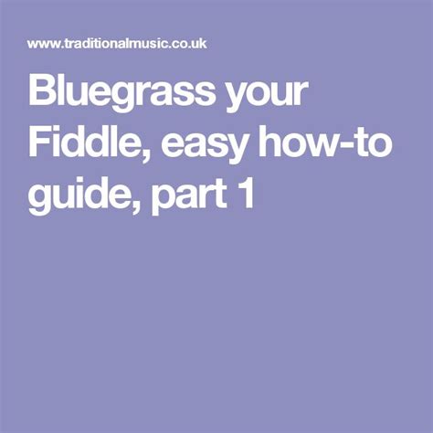 Image result for Blue Grass Fiddle Lessons