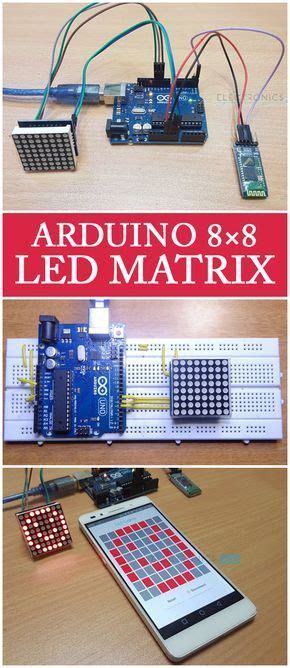 Image result for 8X8 LED Matrix Arduino Projects