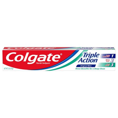 Image result for Colgate Triple Action Toothpaste