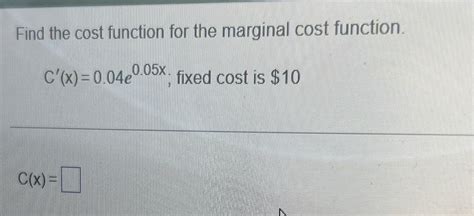 Image result for How to Find the Marginal Cost Function