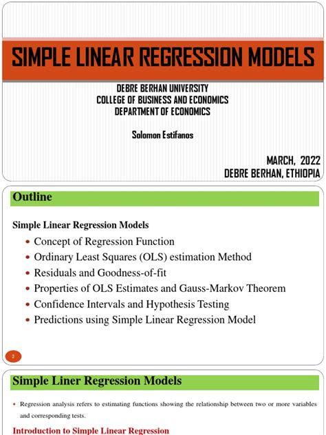 Image result for The Simple Linear Regression Explained Textbook