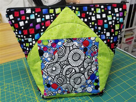 Image result for Large Square Bag with Zipper Pattern