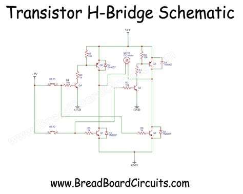 Image result for How to Make an H-Bridge Using Transistors