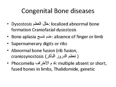 Image result for Types of Abnormal Bone Formation