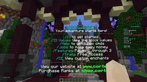 Image result for Minecraft Java Skyblock Servers