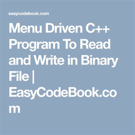 Image result for Menu-Driven C Program