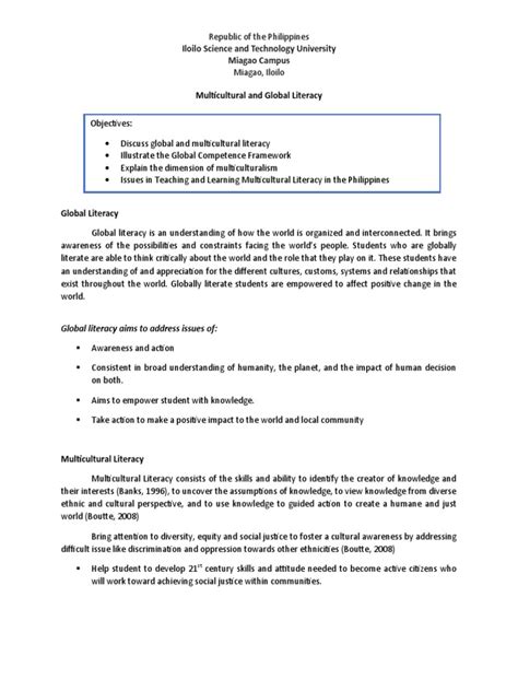 Image result for Multicultural Literacy