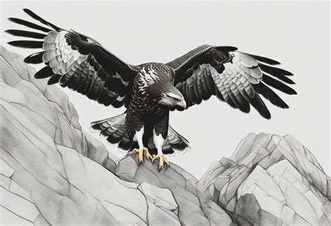 Image result for Hawk Drawing Brid