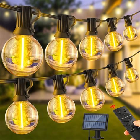 Image result for Outdoor Solar String Lights Amazon