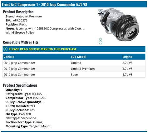 Image result for DIY A C Compressor Install for 07 Commander