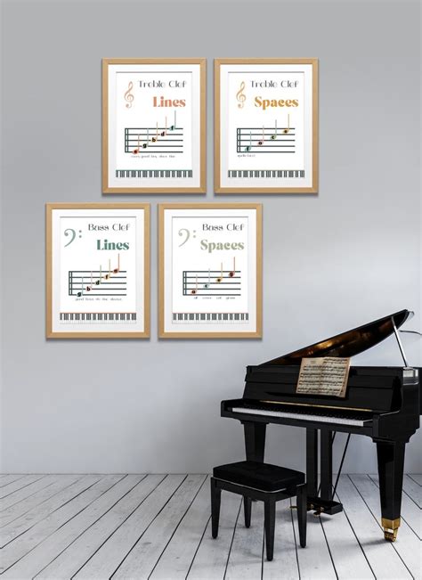 Image result for Treble Bass Clef Notes