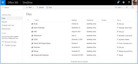 Image result for One Drive Business Organization Folder Example