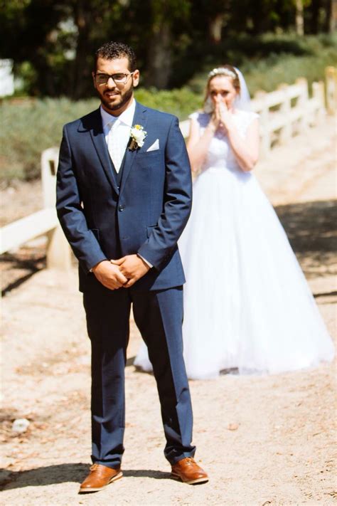 Image result for First Look Bride and Groom