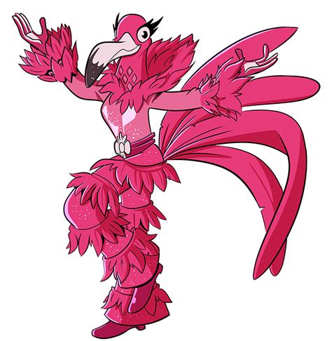 Image result for Flamingo Masked Singer Reveal