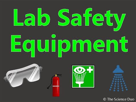 Lab Safety Equipment The Science Duo Lab Safety