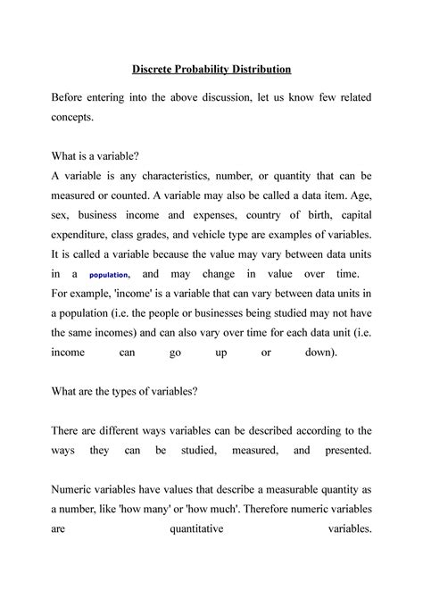 Image result for Probability Discrete Continuous Distribution