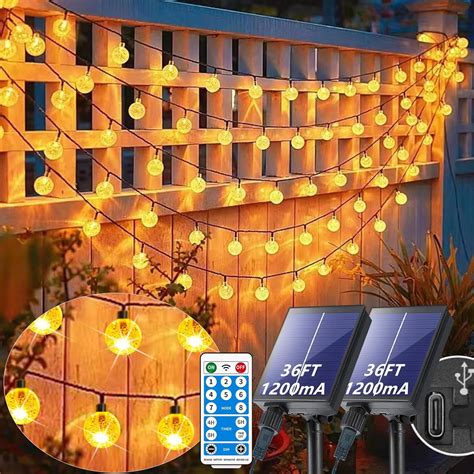 Image result for Solar Powered String Lights Amazon
