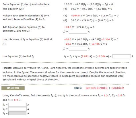 Image result for Multi-Loop Circuits Finding Currents